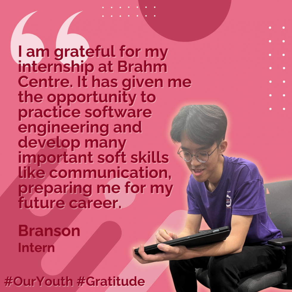 internship - Brahm Centre